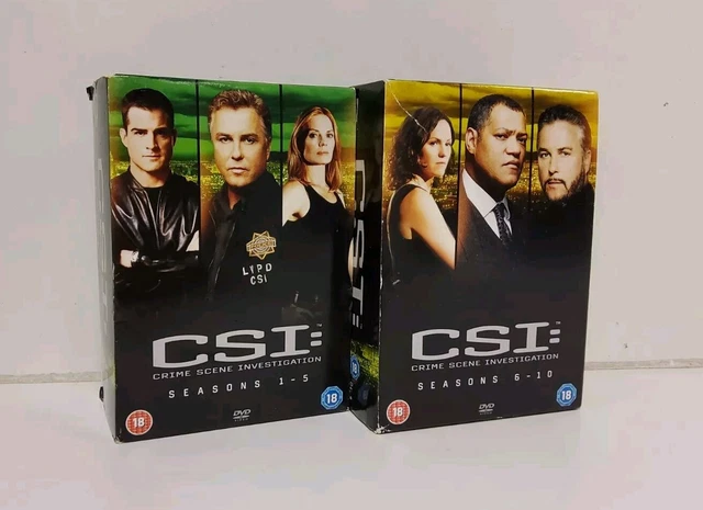 CSI: CRIME SCENE Investigation - Seasons 1-10 (DVD Boxsets) (L10) EUR ...