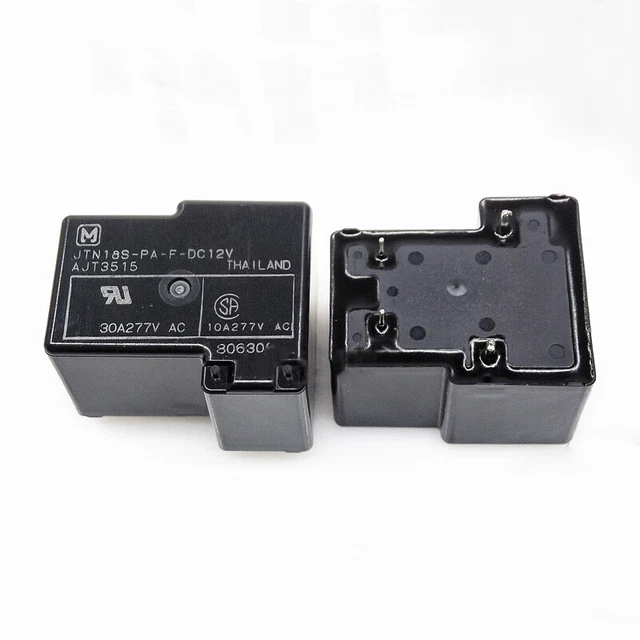 1PC PANASONIC JTN1AS-PA-F-DC12V Power Relay 12VDC 4Pin 30A 277VAC £7.16 ...