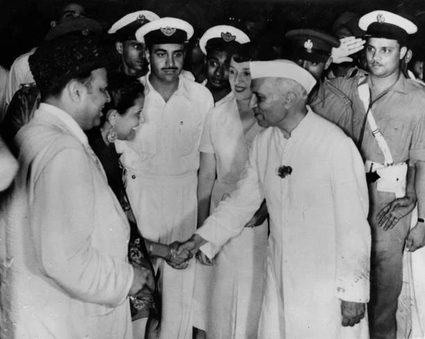 PAKISTAN PRIME MINISTER Muhammad Ali and wife are met in New De- 1955 ...