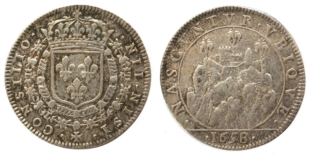 LORRAINE - Montmédy jeton 1658 EUR 109,00 - PicClick FR