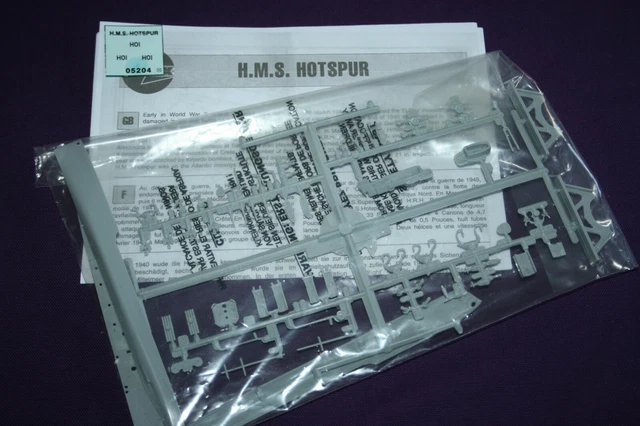 AIRFIX HMS HOTSPUR 1:600 scale model ship kit 01205. £17.00 - PicClick UK