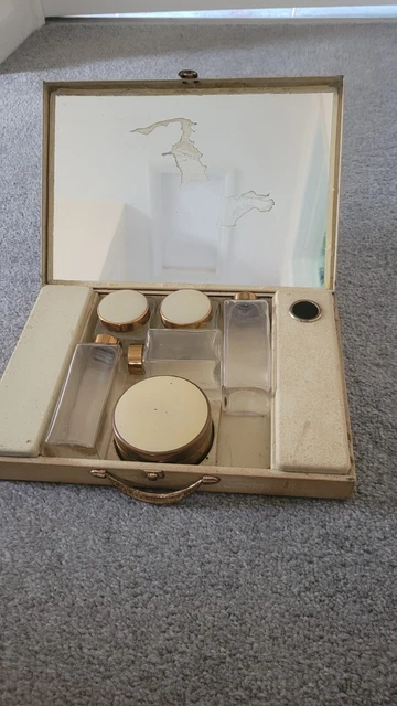 VINTAGE 1950'S/60'S TRAVEL Sirram Beauty Set, Vanity Case & Original ...