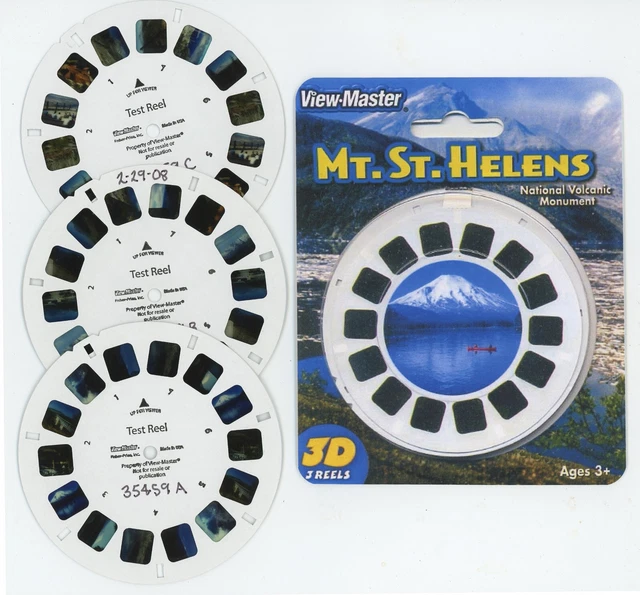 MT.SUPPORT ST.HELENS WASHINGTON View-Master 3 Test Coils And Cover Copy ...