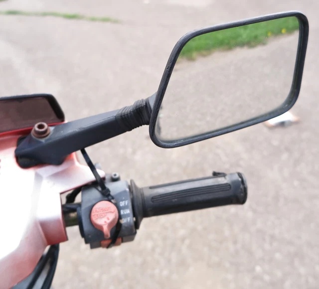 RIGHT MIRROR REAR VIEW 1984 Honda Aero 80 NH80 Scooter Moped Used Part ...