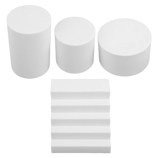 FOAM TUBES FOR Crafts Polystyrene Cones Flower Sponge Block Circle $41. ...