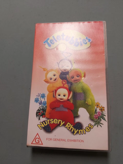 TELETUBBIES NURSERY RHYMES VHS 1998 Video Children Show Kids Children ...