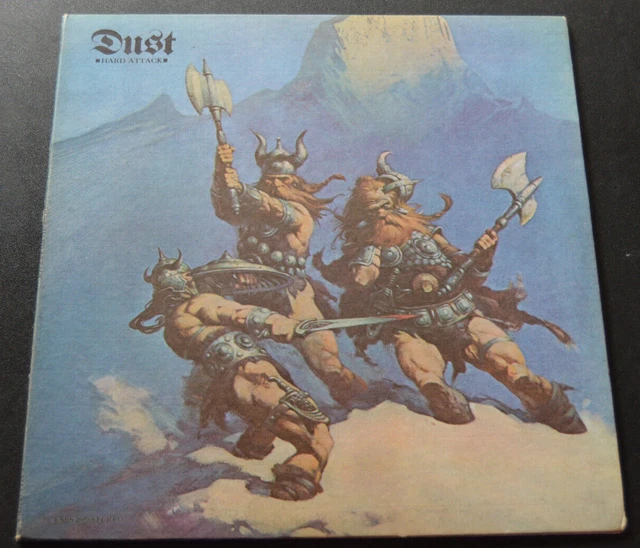 DUST*HARD ATTACK*LP*KAMA SUTRA KSBS2059*NM disco*1972*voce/chitarra ...