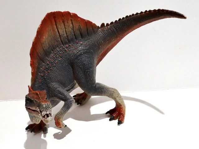 SCHLEICH SPINOSAURUS DINOSAUR Figure Prehistoric Collectible Jaw Opens ...
