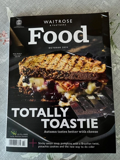 WAITROSE FOOD MAGAZINE: October 2025 BN £1.26 - PicClick UK