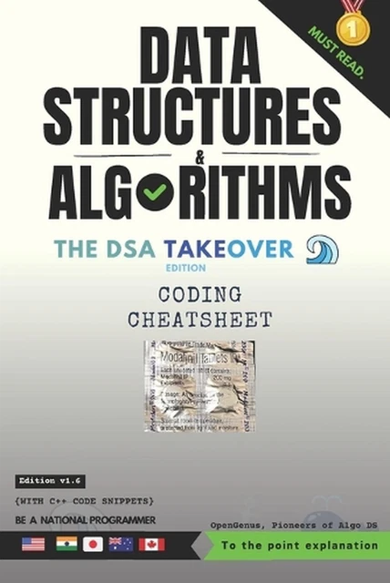 Data Structures And Algorithms Coding Cheatsheet The Dsa Takeover 8033