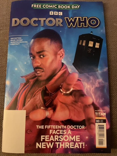 DOCTOR WHO THE Fifteenth Doctor Free Comic Book Day 2024 FCBD First ...