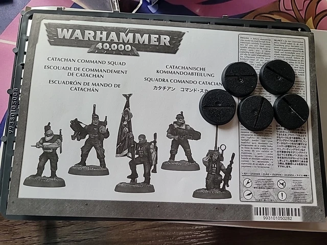 CATACHAN COMMAND SQUAD Astra Militarum Imperial Guard Warhammer 40K NIB ...