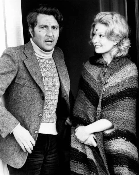 ITALIAN ACTRESS PAOLA Quattrini Smiling With Italian Actor & Writer OLD ...