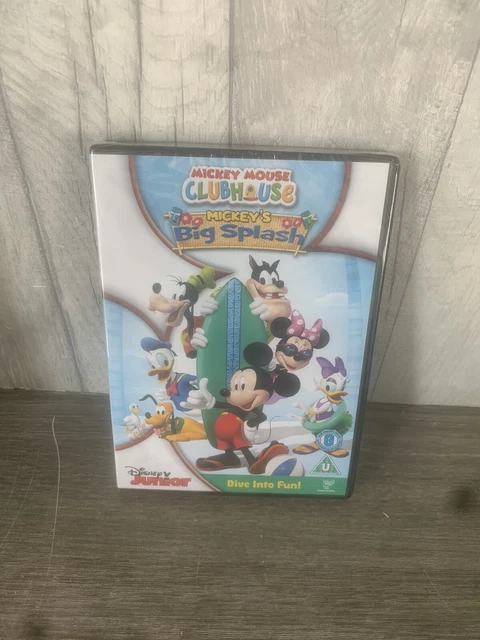 DISNEY JUNIOR MICKEY Mouse Clubhouse Mickey’s Big Splash DVD 2009 Brand ...