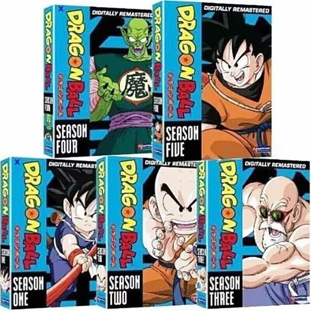 DRAGON BALL ：COMPLETE Series Season 1-5 DVD 25 Discs Box Set Brand New ...