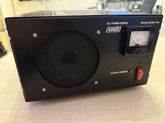 NORIS DC NETZTEIL 13,8V / 20A – Trafo – Output Control Amateurfunk Top ...