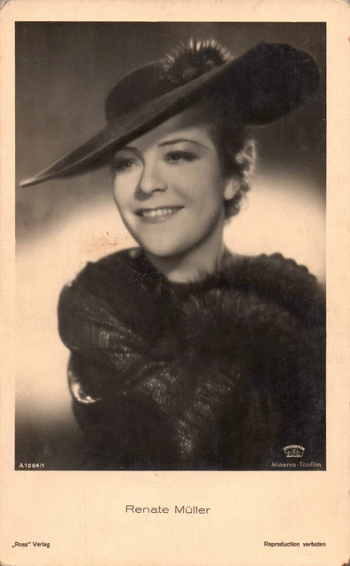RENATE MÜLLER, KARTE ohne Autogramm, Ross Verlag (2486A26) EUR 4,99 ...