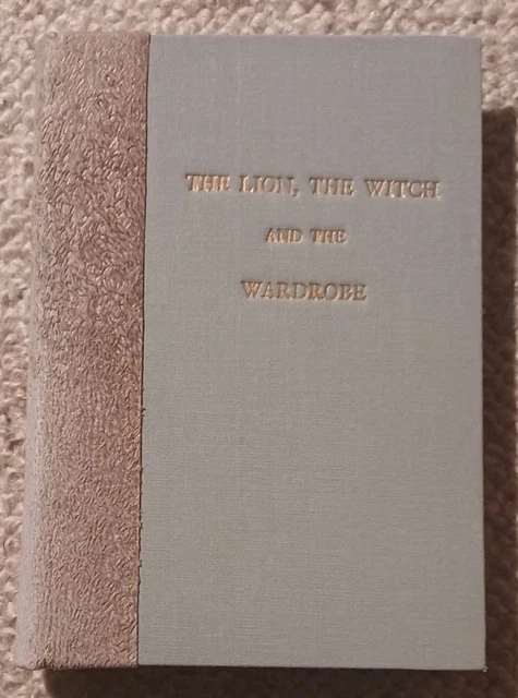 C.S. LEWIS THE Lion, the Witch and the Wardrobe 1st Ed/1st Print 1950 ...