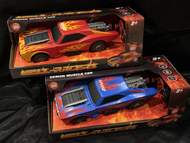 HELL RACERS REMOTE Control Car Blue And Red Set £17.22 - PicClick UK