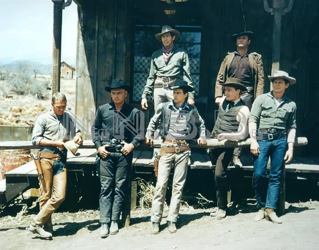 THE CAST OF "The Magnificent Seven" 10 x 8 Photo £2.95 - PicClick UK