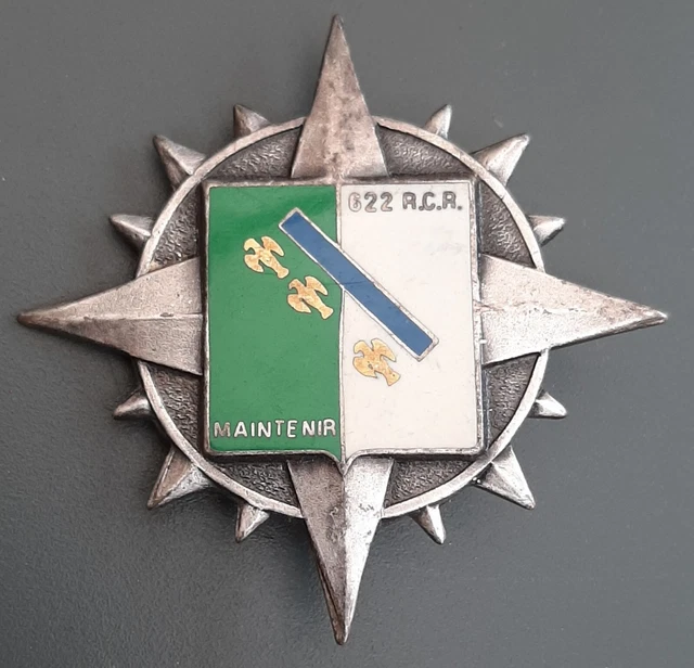 INSIGNE 622° RCR Régiment Circulation Routière Train DRAGO ORIGINAL ...