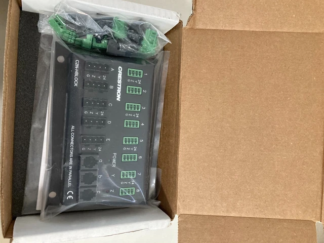 CRESTRON C2N-HBLOCK MULTI-TYPE Cresnet Distribution Terminal Block $75. ...