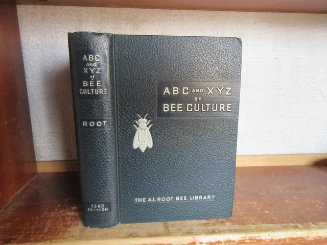 ABC AND XYZ OF BEE CULTURE Book BEEKEEPING APIARY HONEY HIVE QUEEN ...