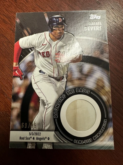 2024 TOPPS SERIES 2 Rafael Devers arrondir les bases - Relique d ...