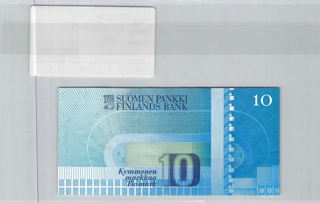 BANKNOTE FINLAND - 10 Fmk 1986 - Pick 113a - N° 1346097174 $10.40 ...