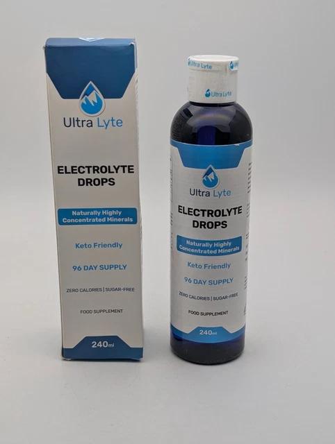 ULTRA LYTE KETO Highly Concentrated Pure Electrolytes Trace Mineral ...