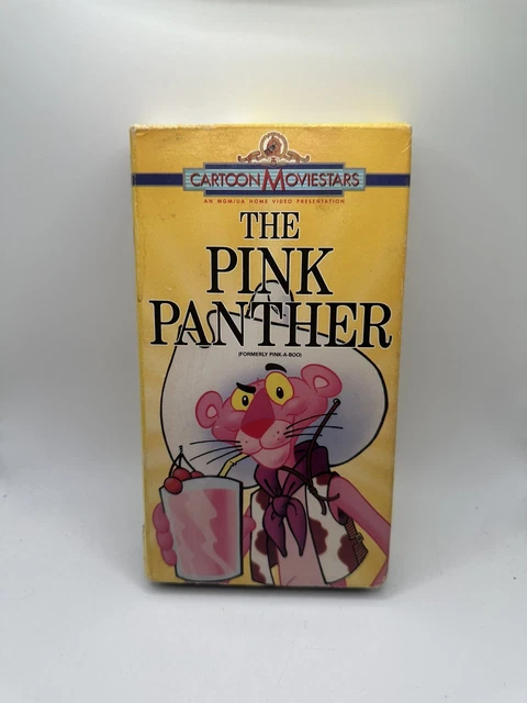 THE PINK PANTHER Cartoon Moviestars "Pink-a-boo" VHS 1988 £7.00 ...