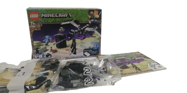 LEGO MINECRAFT SET No 21151 The End Battle Box Booklet Childrens Toys ...