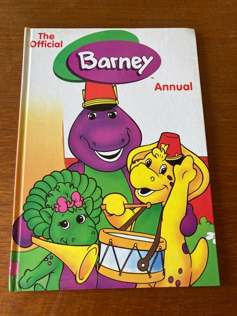 THE OFFICIAL BARNEY Annual - Large Hardback Book 1997 £4.99 - PicClick UK