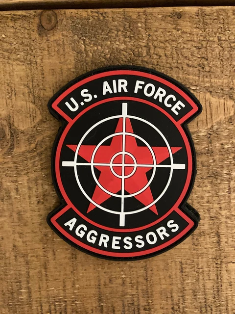 PATCH ARMÉE DE l'air USAF Aggressors F-16 EUR 10,00 - PicClick FR