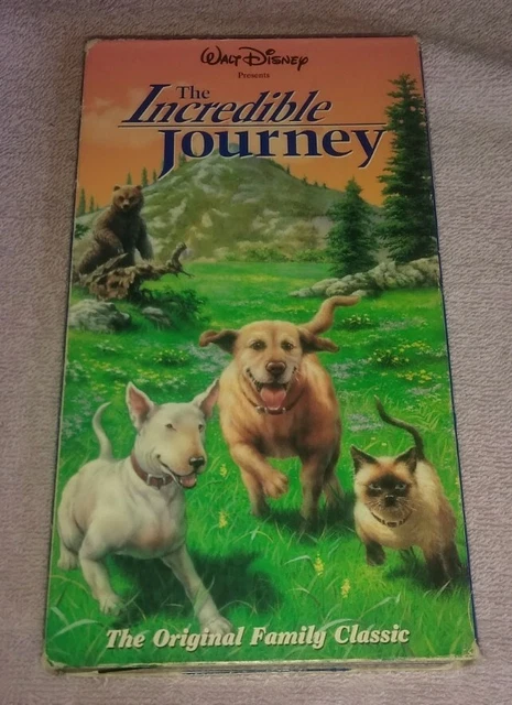 THE INCREDIBLE JOURNEY VHS Walt Disney Play Tested EUR 10,39 - PicClick FR
