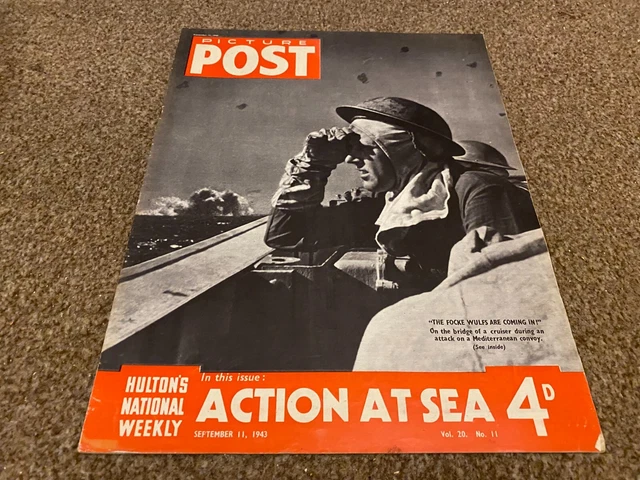 PICTURE POST MAGAZINE 11/9/1943 The Focke Wulfs. Belita Ballet. George ...