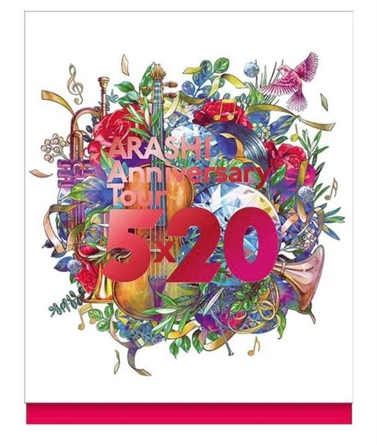 ARASHI ANNIVERSARY TOUR 5x20 FC Member Limited Edition Blu-Ray 4-Disc ...