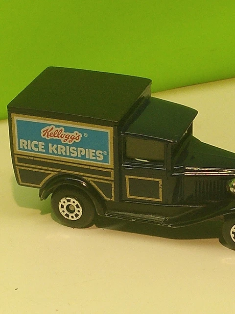 KELLOGG'S RICE KRISPIES Ford Model A Delivery Truck 1979 Matchbox ...