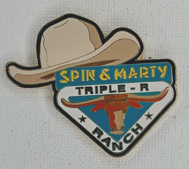 DISNEY 2000 WDW Spin & Marty Triple R Ranch Logo LE Pin#2136 $9.95 ...