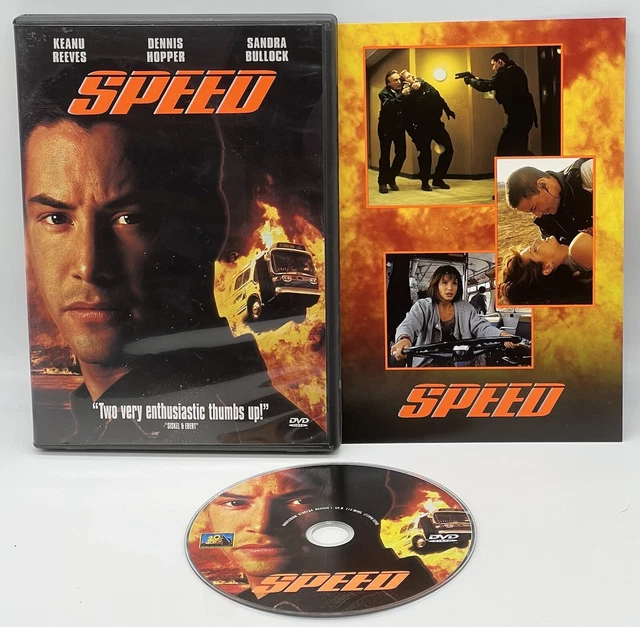 SPEED (DVD, 1998) Keanu Reeves Sandra Bullock $4.99 - PicClick
