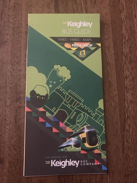 TRANSDEV KEIGHLEY BUS Guide September 2023 edition £2.43 - PicClick UK