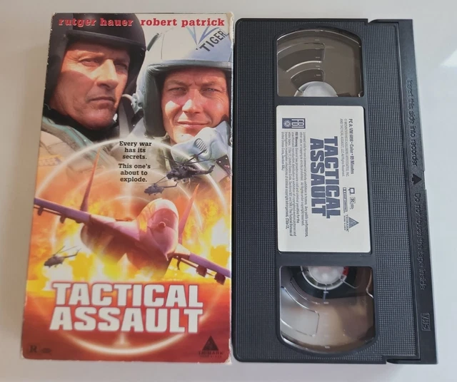 TACTICAL ASSAULT VHS Rutger Hauer Robert Patrick Isabel Glasser Rare ...