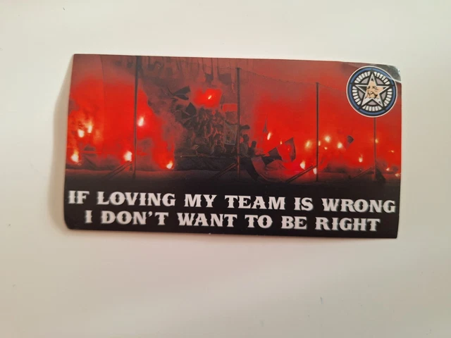 ULTRAS AUFKLEBER GÖTEBORG Sammlungsauflösung Fußball Sticker IFK FCN ...