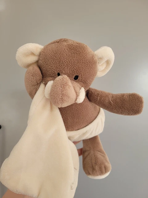 FAMILY BARGAINS SOFT Toy Grey Elephant Elli With Tusks And Nappy ...