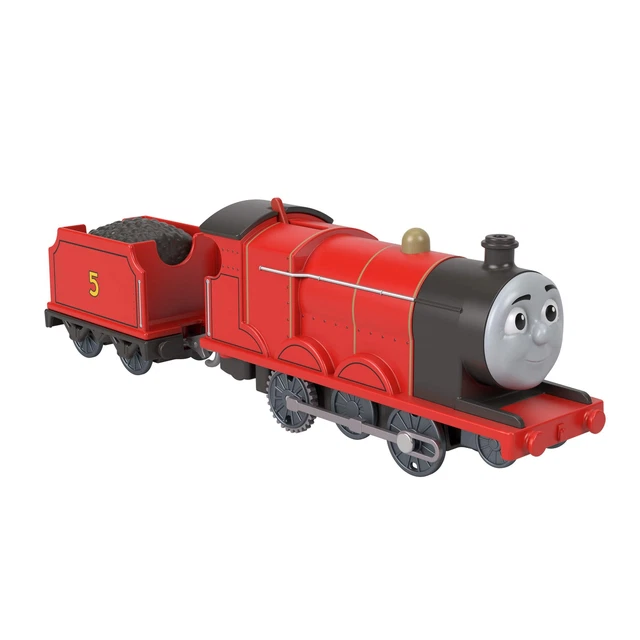 THOMAS AND FRIENDS Motorized James Train Toy by Mattel £20.95 - PicClick UK