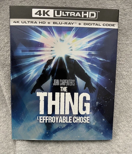 JOHN CARPENTER'S THE Thing 4K Ultra HD Blue Ray+Digital Code (1982 ...