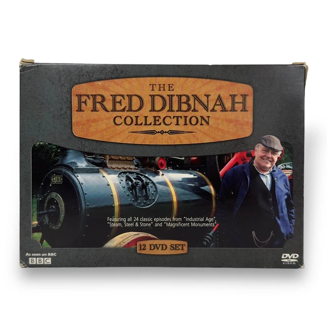 The Fred Dibnah Collection 12 Dvd Collection 24 Episodes 6969 Picclick Ca