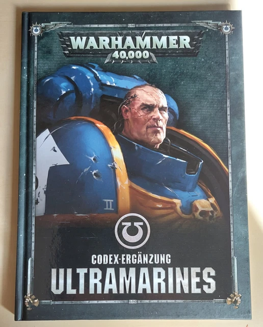 CODEX ERGÄNZUNG ULTRAMARINES für Warhammer 40k 8 Edition deutsch EUR 18 ...