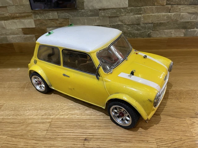 TAMIYA MINI COOPER m03 rc car 1/10 fwd brushed vintage £260.68 ...