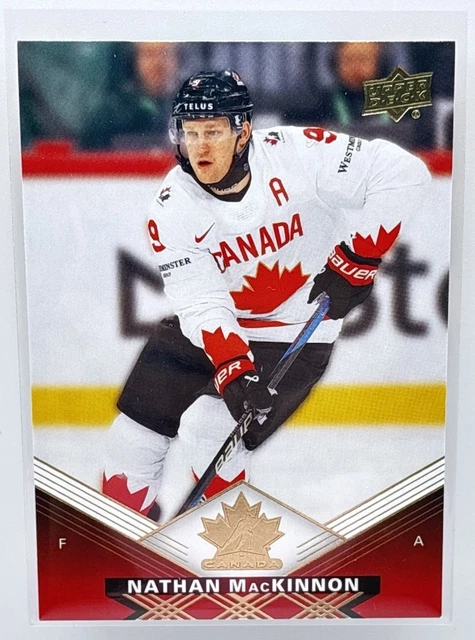 2025-26 NATHAN MACKINNON #2 Tim Hortons Team Canada Olympics Colorado ...